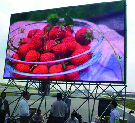 Full Color SMD HD LED Wall Display Screen p6 With Meanwell Power Supply supplier