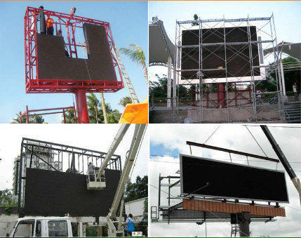 Full Color Wateproof P10 P8 P6 LED Display / SMD Outdoor LED Billboard supplier