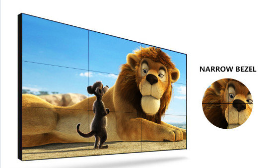 46 Inch 3.5mm Narrow Bezel Indoor 3x3 LCD Video Wall With Controller supplier