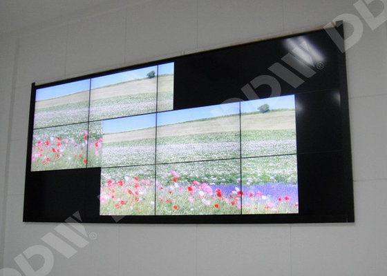 China DDW lcd videowall 5.3mm videowall LCD LED HDMI DVI VGA AV YPBPR IP RS232 1920*1080 supplier