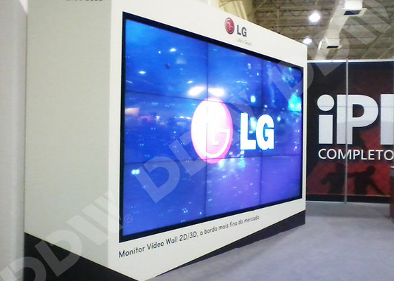 DDW lcd video wall 4.9mm 5.3mm ultra narrow bezel HDMI DVI VGA AV 1920x1080P supplier