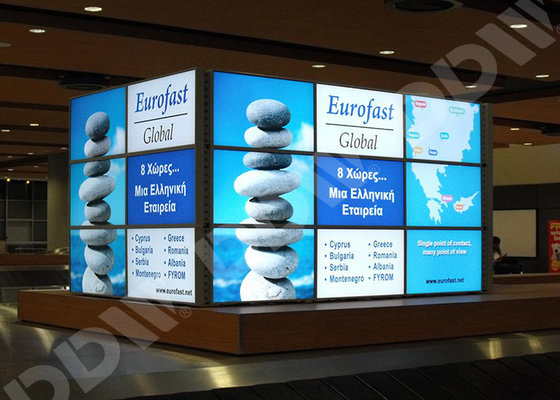 DDW 47" led video wall 4.9mm ultra narrow bezel HDMI DVI VGA AV 1080P 800nits brightness supplier