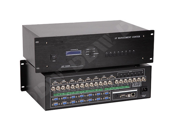 Multi screen lcd video wall server HDMI DVI VGA AV YPBPR IP IP RS232 control 1920*1200 supplier