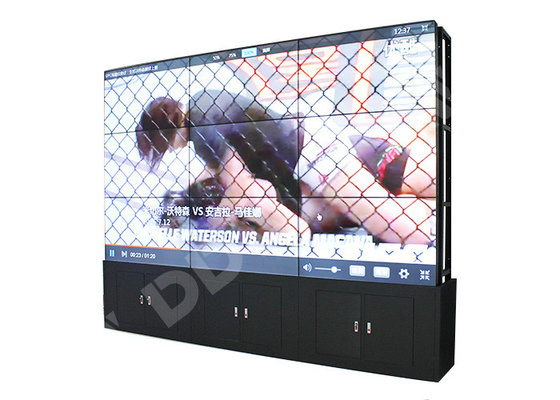 Seamless video wall display 5.3mm bezel LCD LED HDMI DVI VGA AV YPBPR IP RS232 1920*1080 supplier