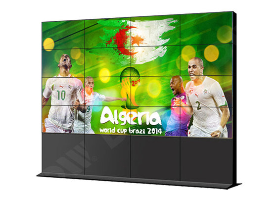 Seamless video wall display 5.3mm bezel LCD LED HDMI DVI VGA AV YPBPR IP RS232 1920*1080 supplier