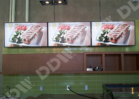 Security video wall 5.3mm bezel LCD LED HDMI DVI VGA AV YPBPR IP RS232 1920*1080 supplier