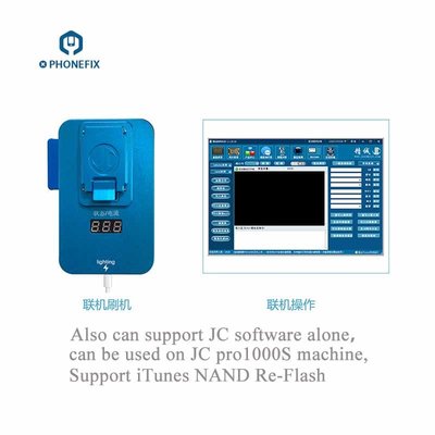 JC PCIE IPhone 8 8P X NAND Test Fixture Underlying Data Read Write
