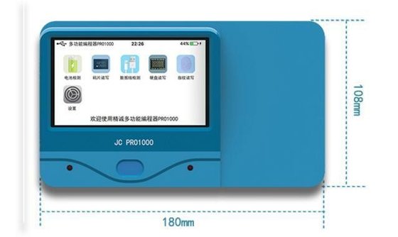 New JC Pro1000S IPhone Chip Programmer Mobile Phone Icloud Unlock Repair Tool