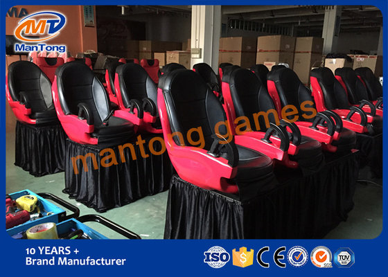 Large Screen 5d Motion Ride , 5d Movie Theater Hydraulic / Electric System