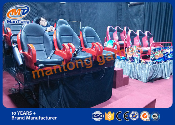 Dynamic 7d Movie Theater , Interactive 7D Cinema Equipment Large Screen
