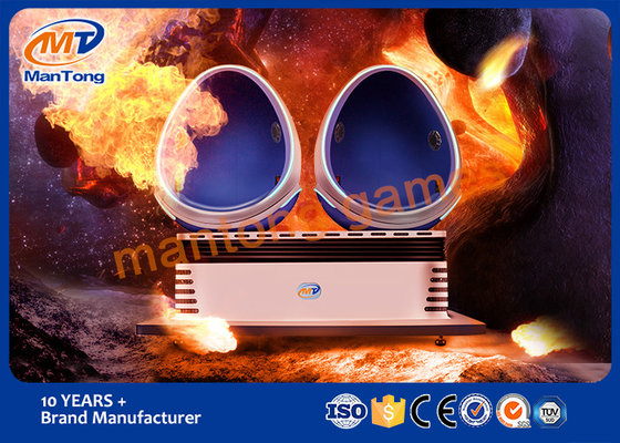 White Egg 9D VR Cinema Virtual Reality Simulator Games For Mall