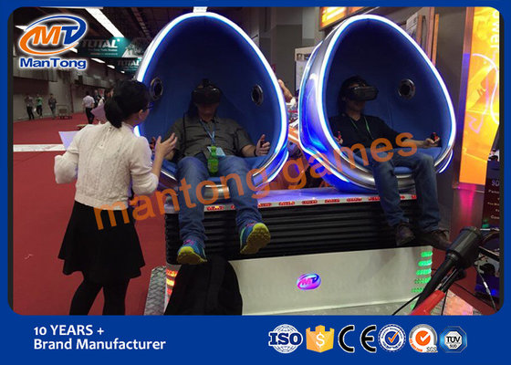 Virtual Reality Products 9D VR Cinema White / Blue / Orange Color