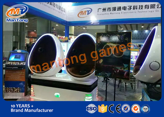 Professional 2 / 3 Seats 9D VR Simulator Virtual World Simulator Egg Shape