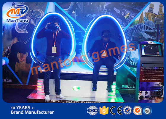 9D VR Cinema 360 Degree Movie Theater With Roller Coaster Games