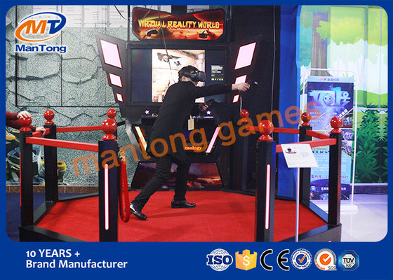 42 Inch Screen HTC Vive Games Virtual Shooting Simulator For Theme Park