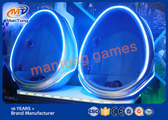 Commercial Virtual Reality Machine , 9d Vr Egg Chair For Amusement Park