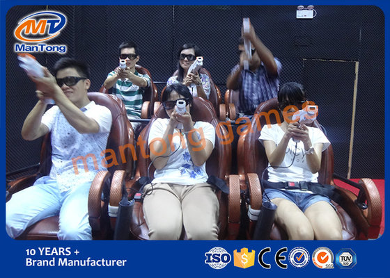 2.25KW Virtual World Simulator 7D Movie Theater For  KTV / Star Hotels