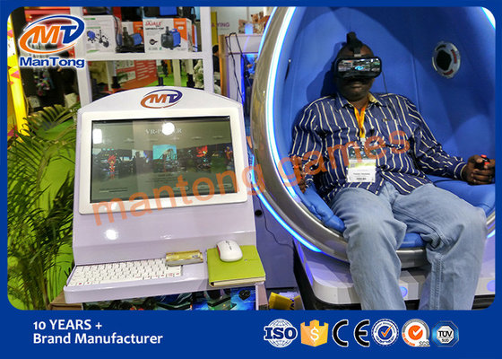 9d Vr Experience Shopping Mall Simulator With 42 Inch Touch Console