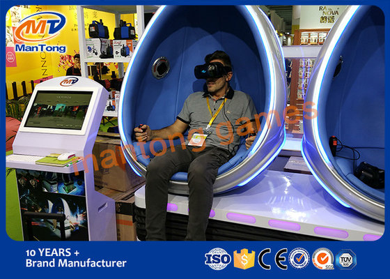 Dynamic 9D VR Simulator 360 Degree Movie Theater For Entertainment