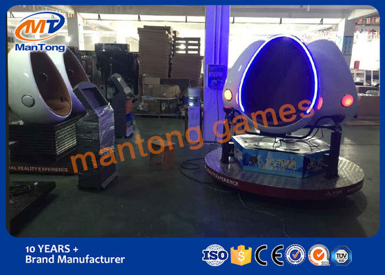Electric Cylinder 9D VR Simulator 9d Vr Egg For Commercial Plaza