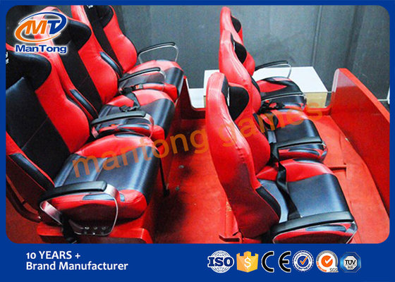 Electric / Hydraulic 5D Cinema Simulator Motion Ride Movie Theater With Effects