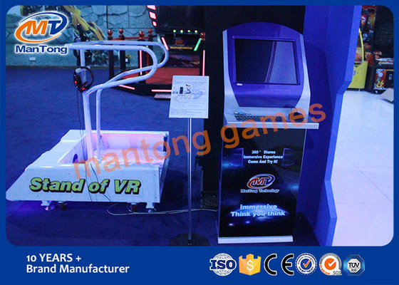 White / Blue Virtual Reality Shooting Games , Reality Simulation Games MT - VR005