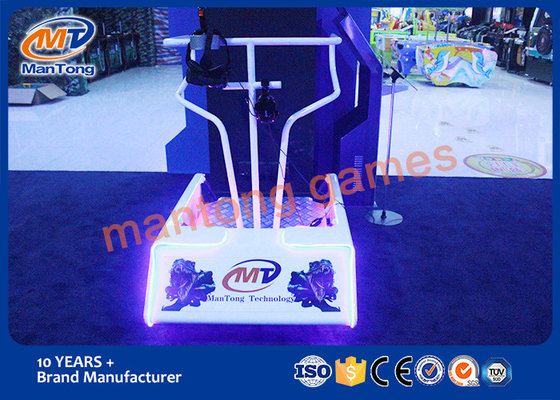 Custom Logo Stand Up Flight VR Simulator With VR Glasses 1 Player