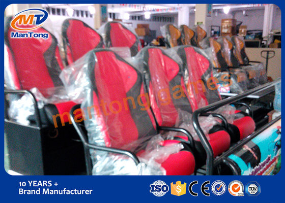 Easy Maintenance 5D Movie Theater With Bubble / Smoke / Wind / Rain Special Effects