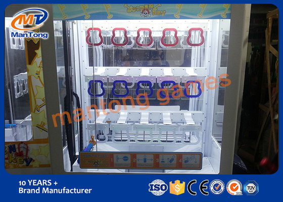 Coin Operated Claw Crane Arcade Game / Toy Craw Machine Key Master