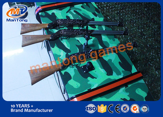 Indoor Shooting Game Machine Real Experience  Hunting Games For 4 People