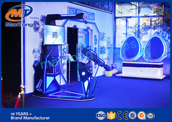 Easy Operated Gatling Gun 9D Simulator 9D VR Equipment For Game Center / Mall