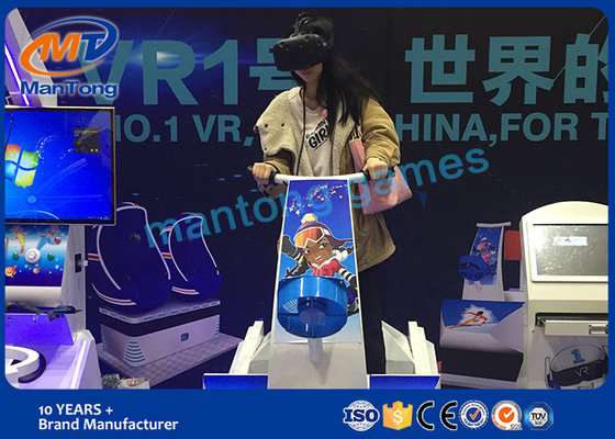 Flying On Snow Skiing Virtual Reality Simulator 9D Virtual Reality Flight Simulator