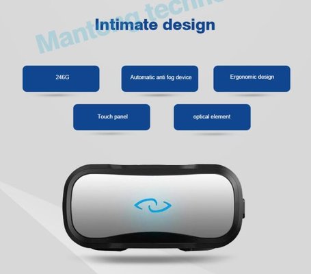 360 Degree 9D Cinema Simulator , Blue Fiberglass 2 Seats VR Egg Chair