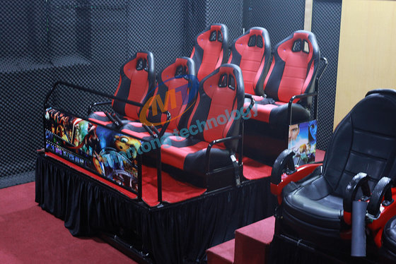 5D 7D 9D 12D Hydraulic / Electric Simulator Motion Cinema For Entertainment