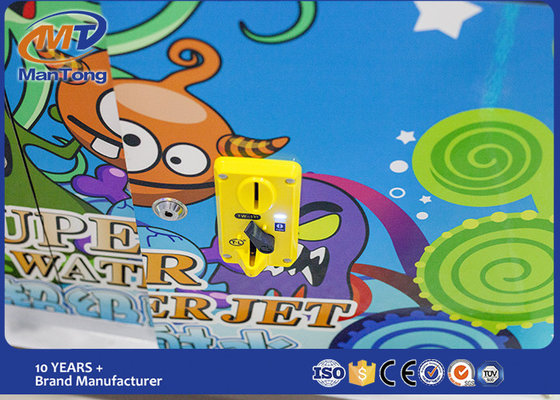 Fun Water Shooting Game Redemption Machine Color Stickers CE SGS
