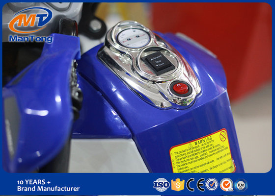 Deep Blue Arcade Game Machines Motocross For Children English Turkish Language