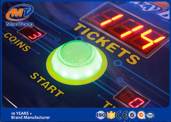 Crazy Shooting Ball Redemption Game Machine 150Kg 250W Probability Jackpot