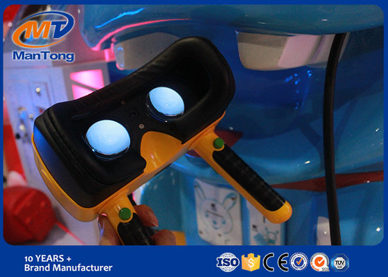 Yellow Single Player Virtual Reality Simulator Coin Operated For Children