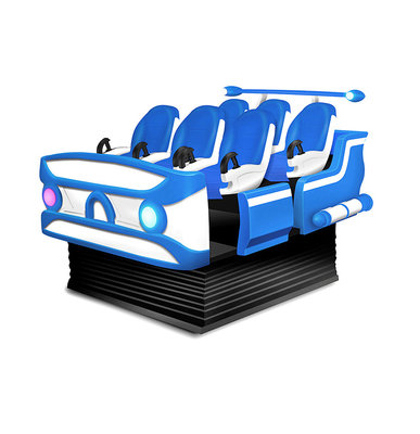 6 Seats Virtual Reality Cinema For Amusement Park Special Effects 1100W