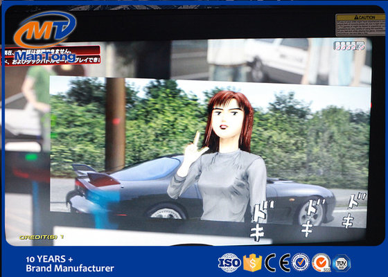Initial D Ver.8 Arcade Game Machines High Performance OEM / ODM Available