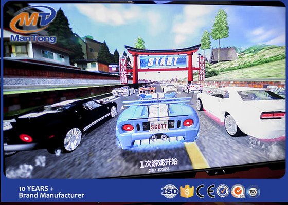 High Efficient Car Racing Arcade Game Machines English / Russian Language
