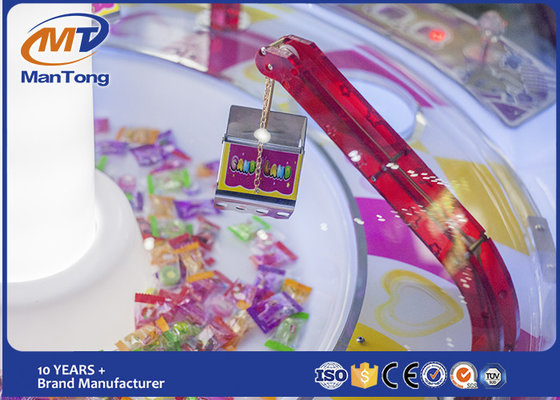 Four Players Children Candy Arcade Machine Coin Operated L1.5*W1.5*H1.3M