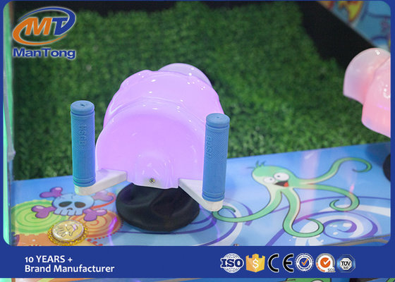 Kids Park Arcade Game Machines Shooting Water Simulator Blue Color 450W