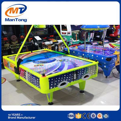 Indoor Amusement Arcade Games Coin Operated Air Hockey Table For 4 Players