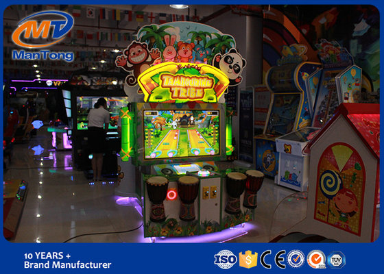 Funny Tambour Tribe Redemption / Lottery Tickets Game Arcade Coin Operated Ticket
