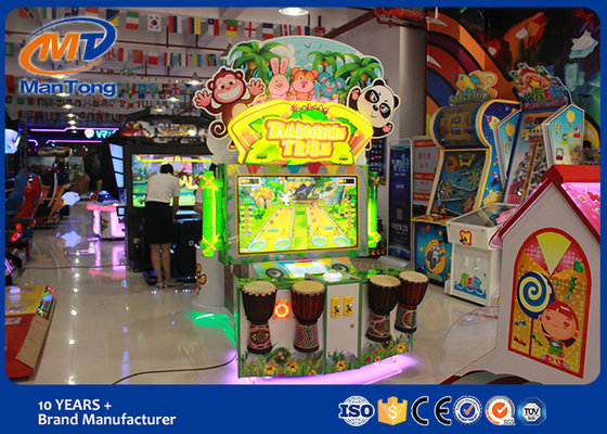 Coin Operated Video Game Machine Tambour Tribe Redemption Game Machine