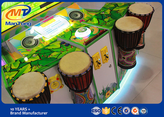 Coin Operated Video Game Machine Tambour Tribe Redemption Game Machine