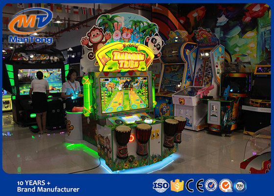 Coin Operated Video Game Machine Tambour Tribe Redemption Game Machine
