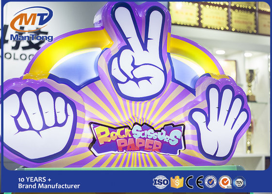 Video Game Scissors Stone Cloth Children Indoor Puzzle Gift Lottery Game Machine