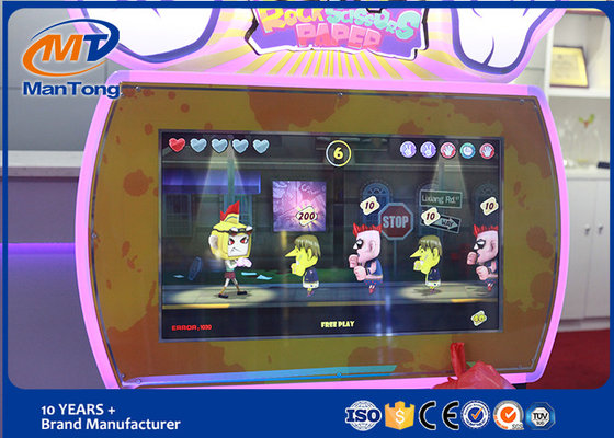 Redemption Game Scissors Stone Cloth Arcade Ticket Lottery Machine Coin Operated